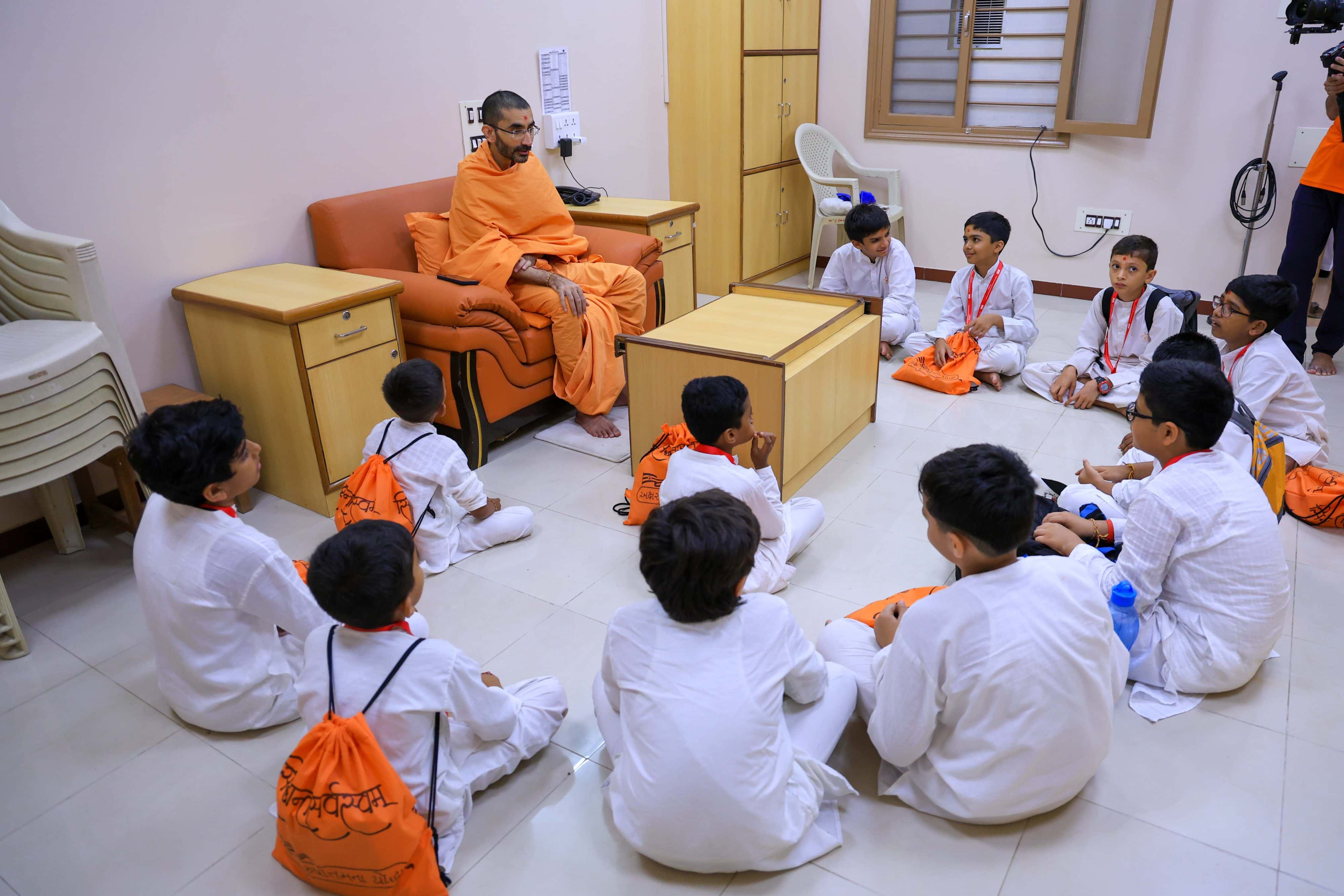 Five-Day Children's Shibir, Sarangpur, India - BAPS Swaminarayan Research