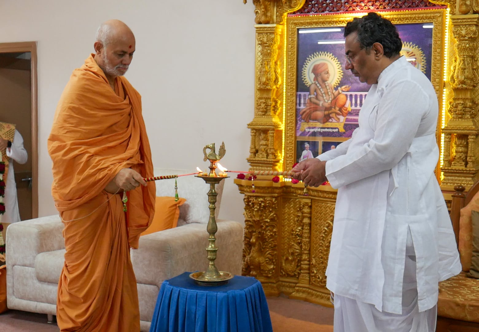 Lecture on ‘Glory of the Guru in the Shrimad Bhagvat Puran’, Sarangpur ...